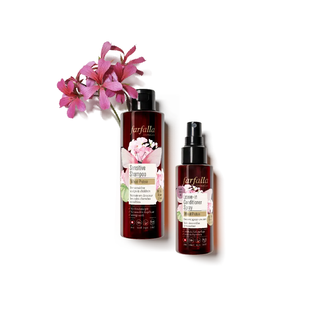 Shampoo Sensitive Wheat Protein – farfalla.eu