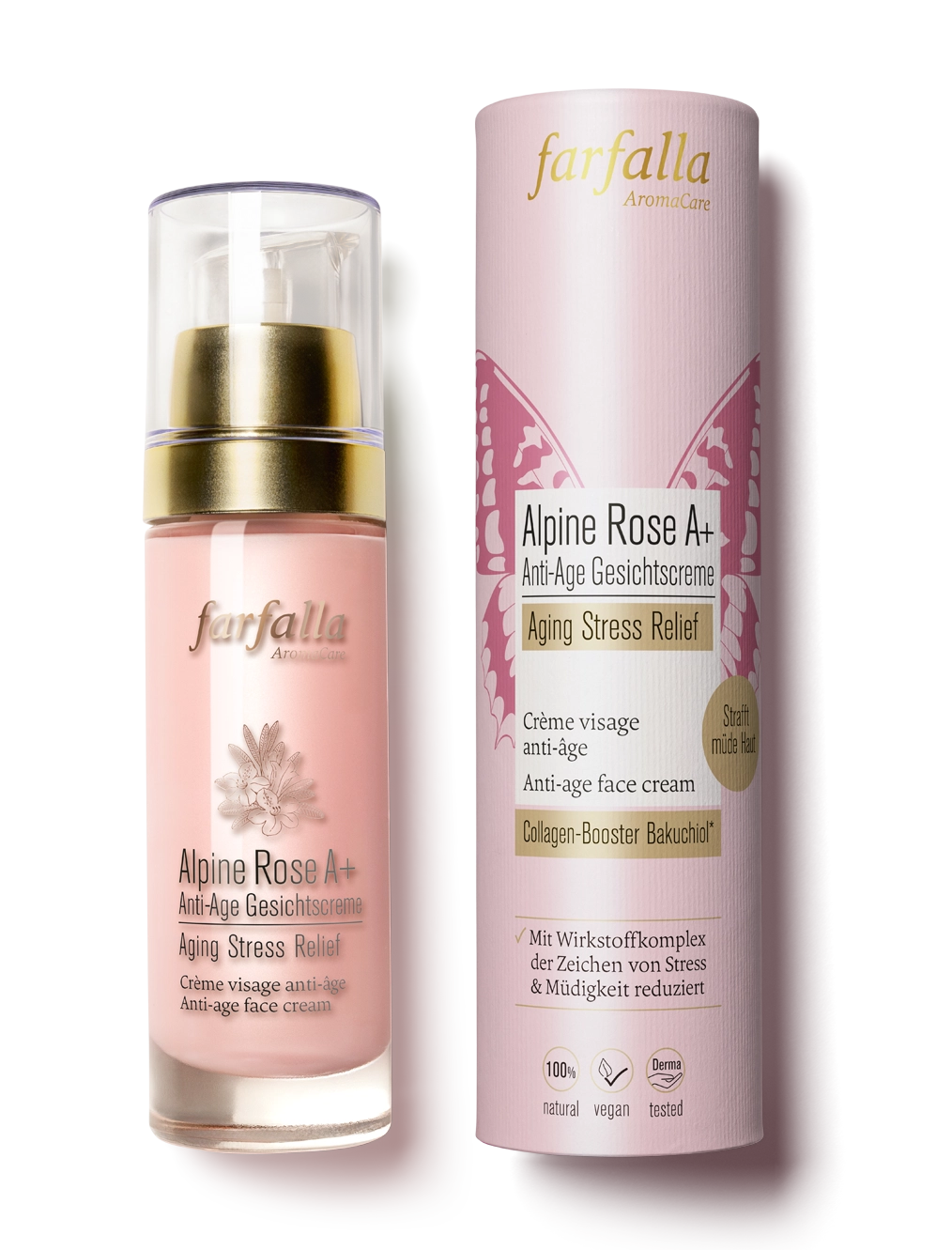 Anti-Age face cream Alpine Rose A+ Aging Stress Relief – farfalla.eu